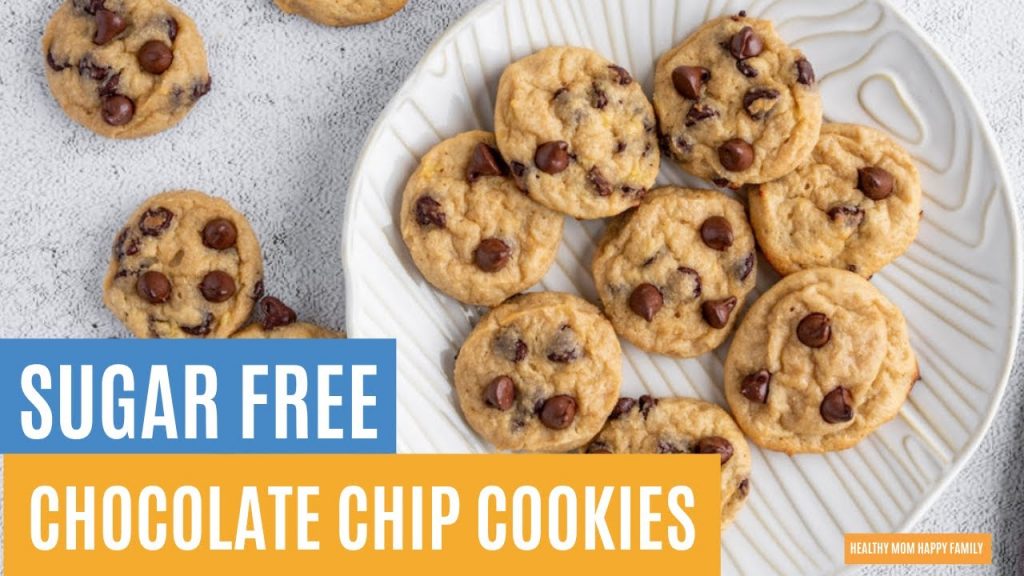 Sugar Free Chocolate Chip Cookies For Diabetics | The Easiest Low Sugar ...